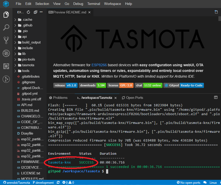 Compilation fails with KNX feature selected on Tasmota v9.1.0 · Issue #102 · benzino77 ...