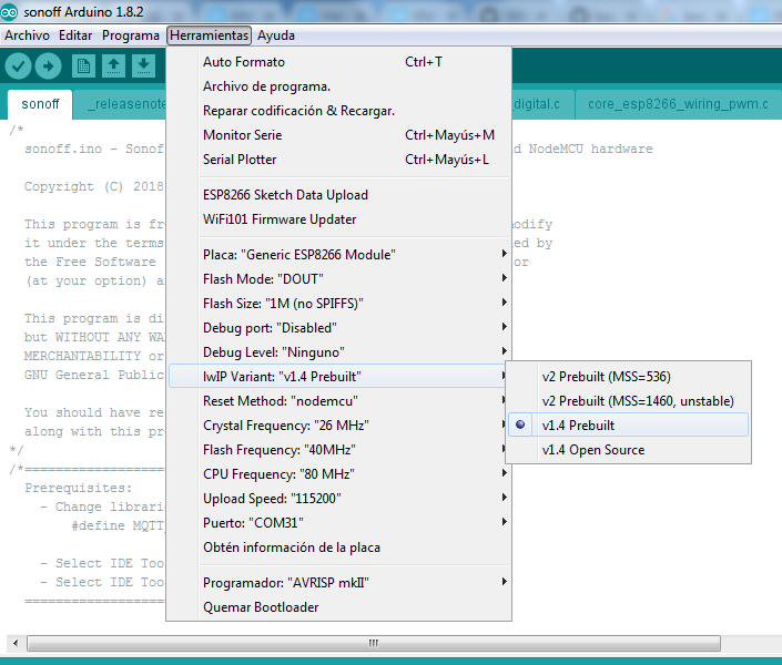 Error State, Sonoff device Fatal exception · Issue #56 · TasmoAdmin/TasmoAdmin · GitHub