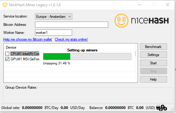 Setting up miners - STUCK · Issue #859 · nicehash/NiceHashMiner · GitHub