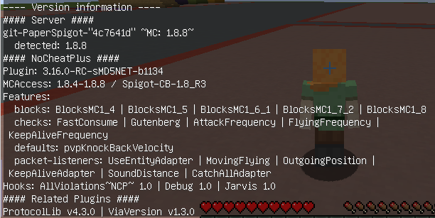 Exception on step · Issue #522 · NoCheatPlus/Issues · GitHub