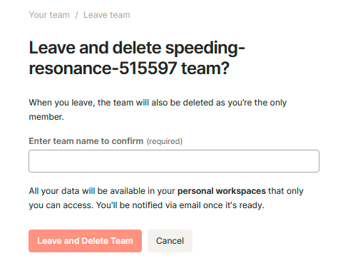 Postman doesn't save API definition when last / only user of a Team ...