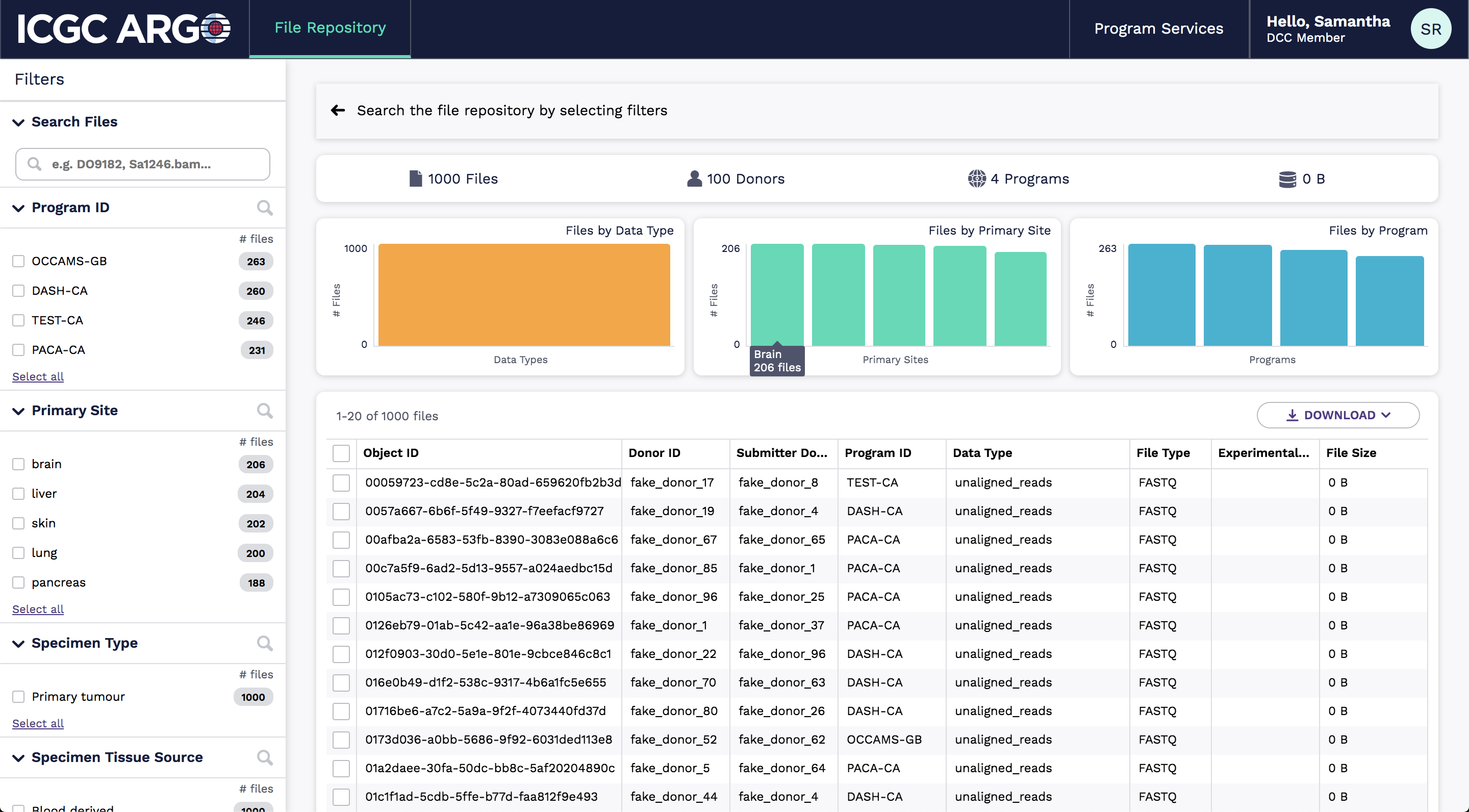 Add Clinical Data to File Repository - UI · Issue #1900 · icgc-argo/platform-ui · GitHub
