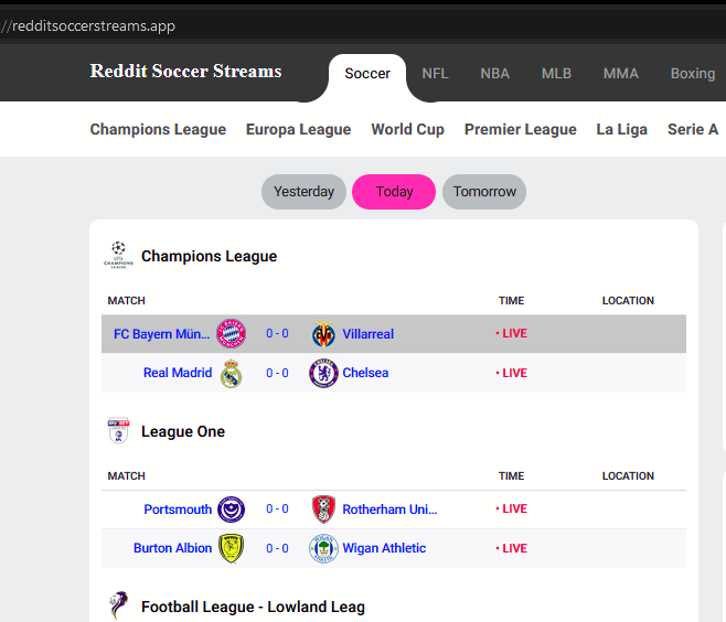 Soccerstreams misbehaving · Issue #435 · FastForwardTeam/FastForward · GitHub
