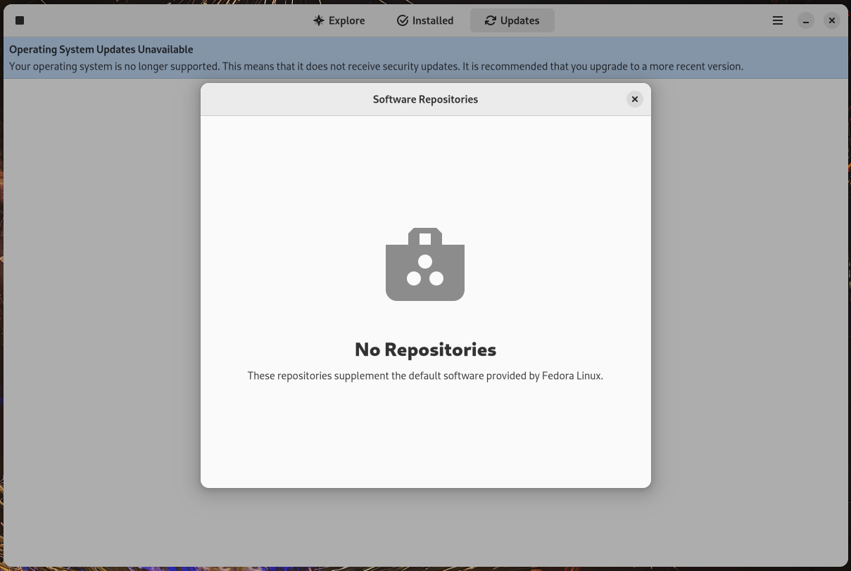[BUG] rebase from F35 to F36 borks Gnome Software Center · Issue #269 · fedora-silverblue/issue ...