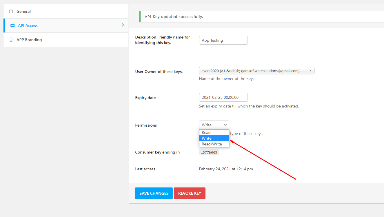 Need to remove only write Permissions option. · Issue #33 · wpeventmanager/wpem-rest-api · GitHub