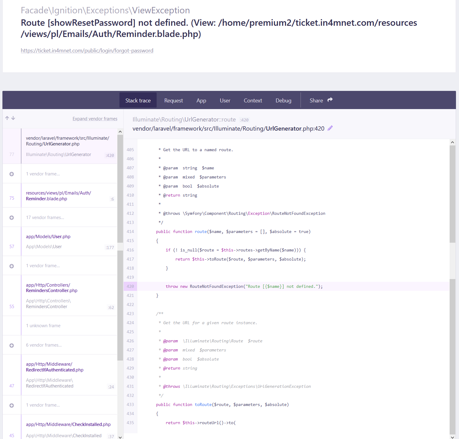 Sending a new password does not work · Issue #884 · Attendize/Attendize ...