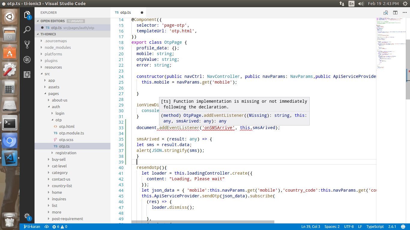 Reading OTP from users Mobile automatically · Issue #38 · floatinghotpot/cordova-plugin-sms · GitHub