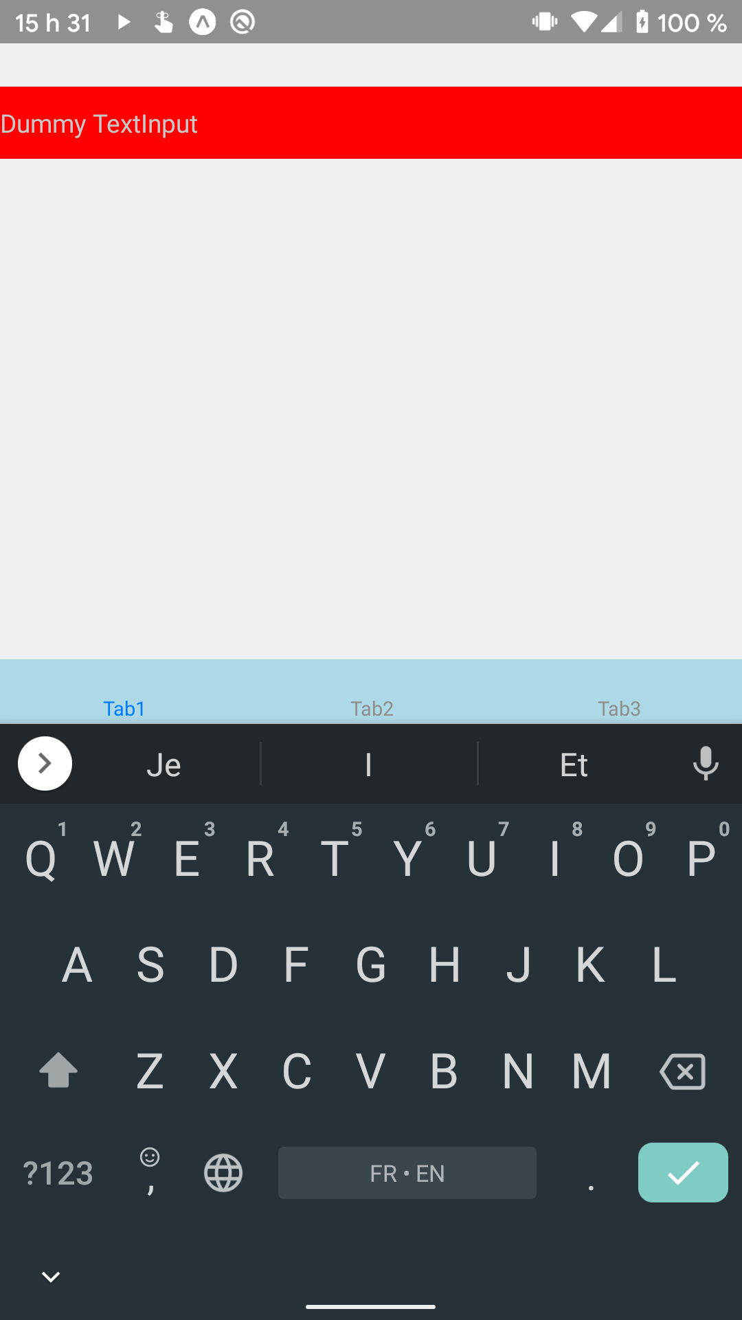 Bottom Bar keyboardHidesTabBar: true doesn't work well · Issue #6928 · react-navigation/react ...