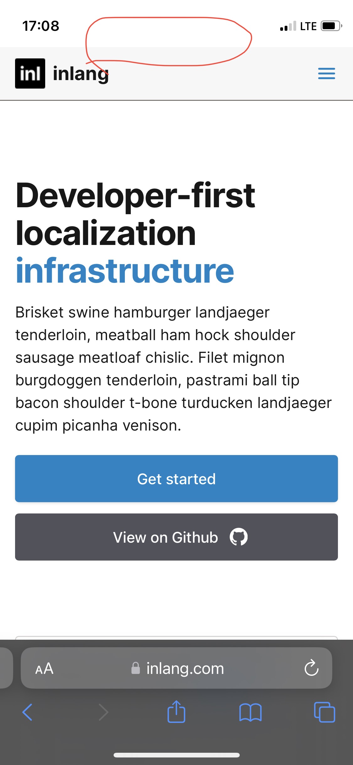 nav bar background color does not span status bar on mobile · Issue #192 · opral/monorepo · GitHub