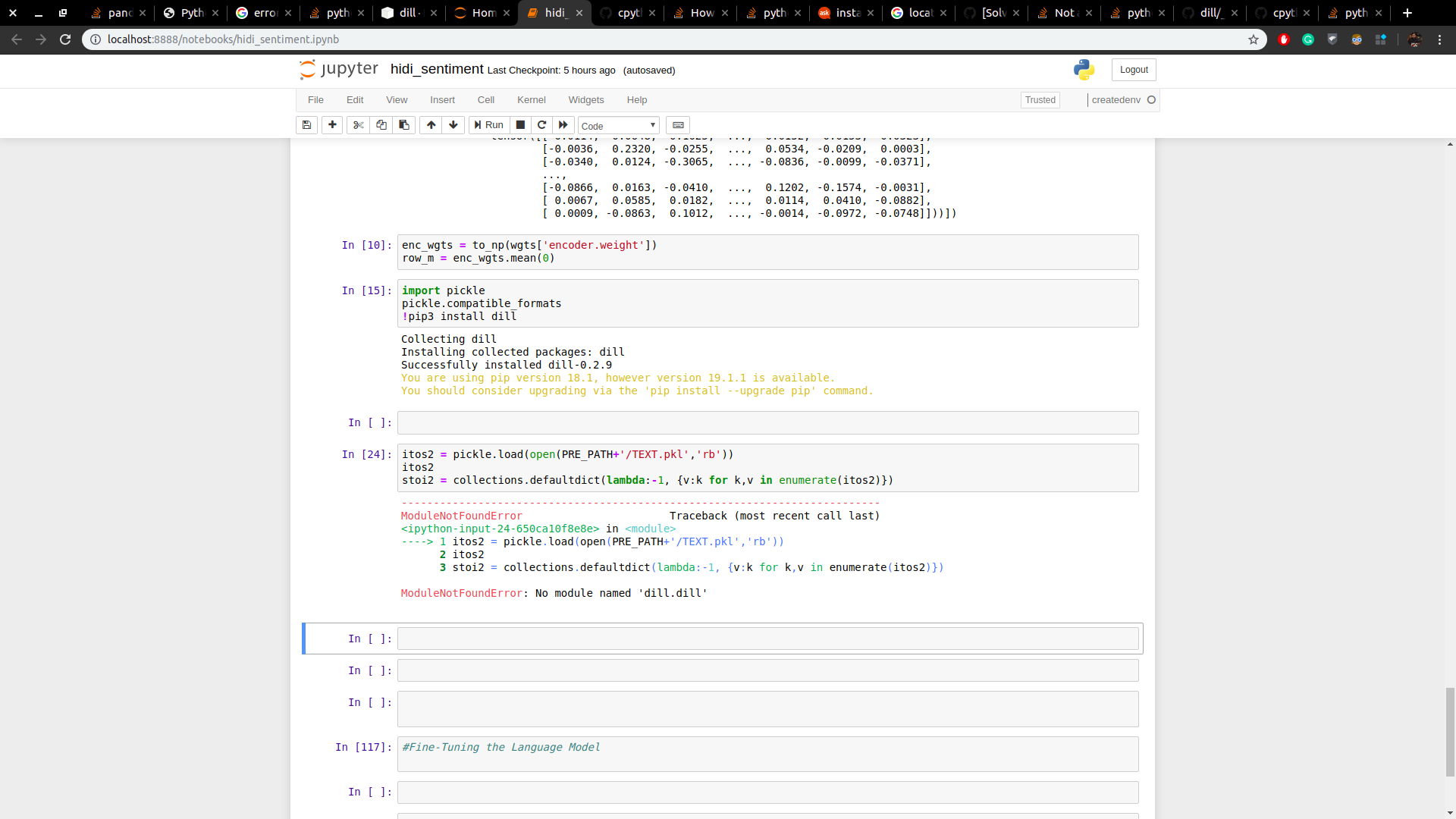 Solved No Module Named Dilldill · Issue 268 · Uqfoundationdill · Github 6301