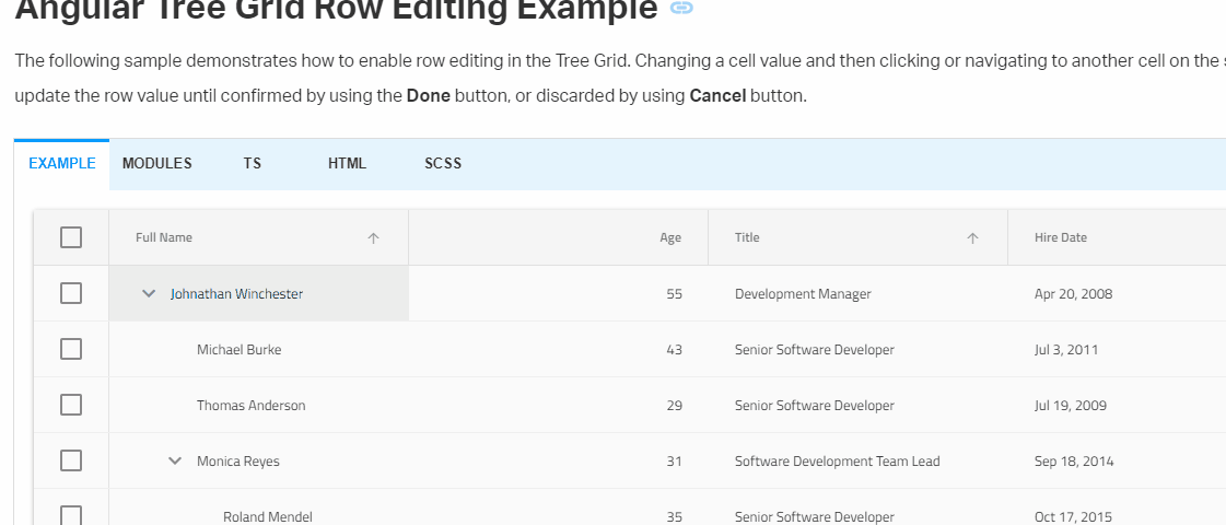 IgxTreeGridCellComponent: text not selected when entering edit mode · Issue #12731 · IgniteUI ...