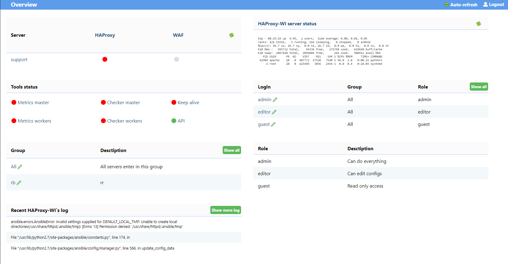Error In Installing Haproxy From Web Interface · Issue 192 · Roxy Wi