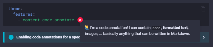 Annotations incorrect rendering · Issue #3532 · squidfunk/mkdocs-material · GitHub