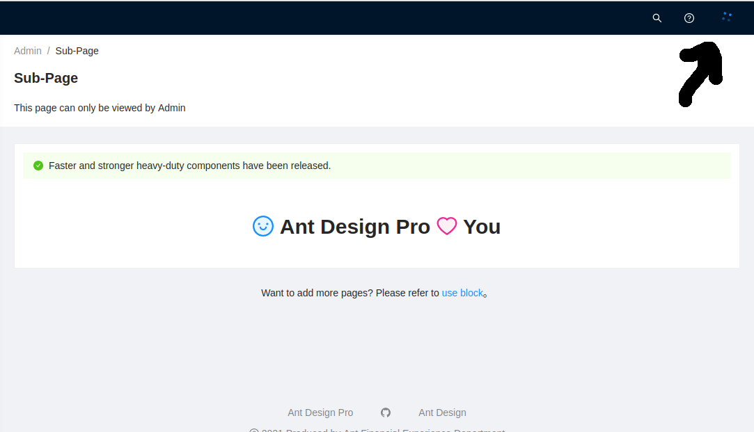 🐛[BUG] user can see admin route without log in · Issue #9171 · ant-design/ant-design-pro · GitHub