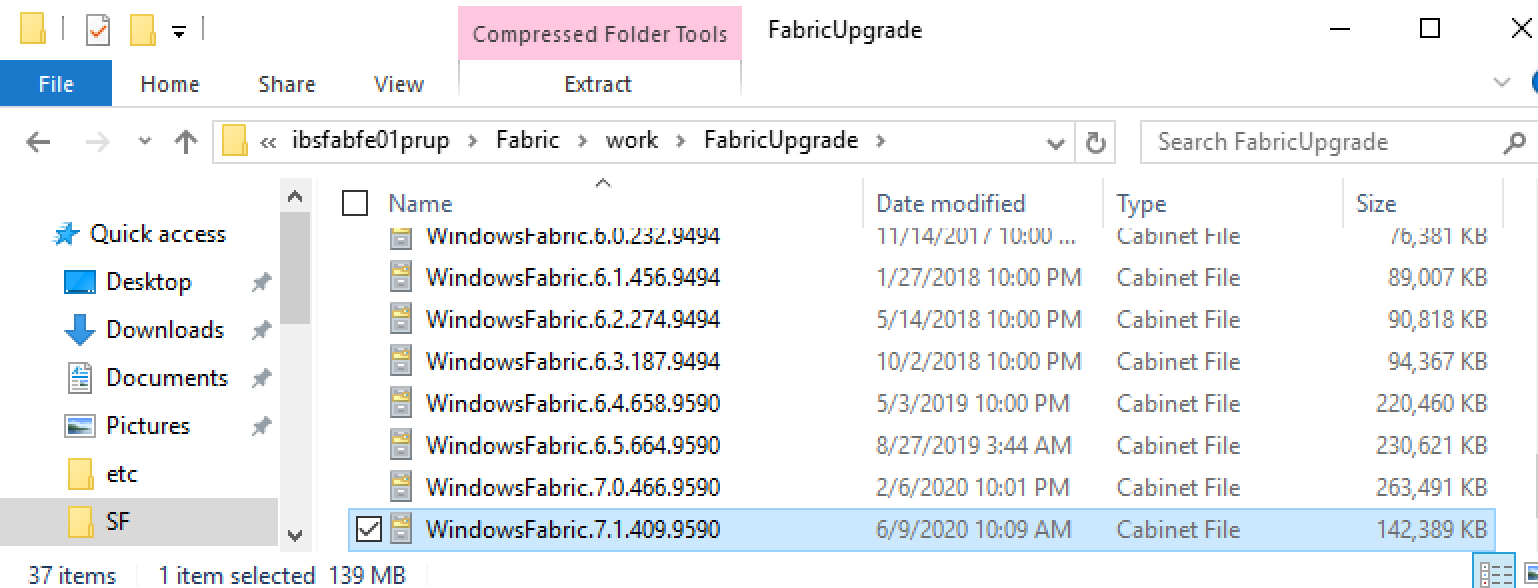 Upgrade to 7.1 stuck "Fabric upgrade failed on the node" · Issue #955 ...
