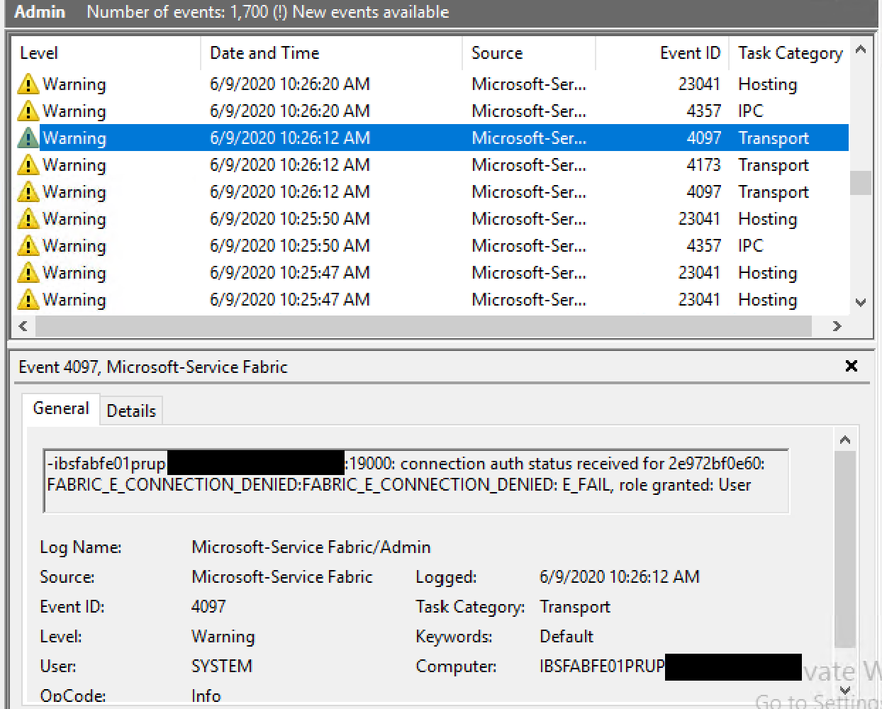 Upgrade to 7.1 stuck "Fabric upgrade failed on the node" · Issue #955 ...
