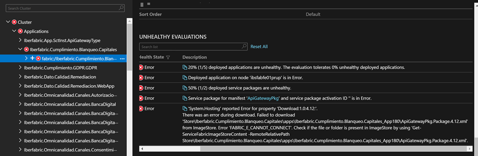 Upgrade to 7.1 stuck "Fabric upgrade failed on the node" · Issue #955 · microsoft/service-fabric ...