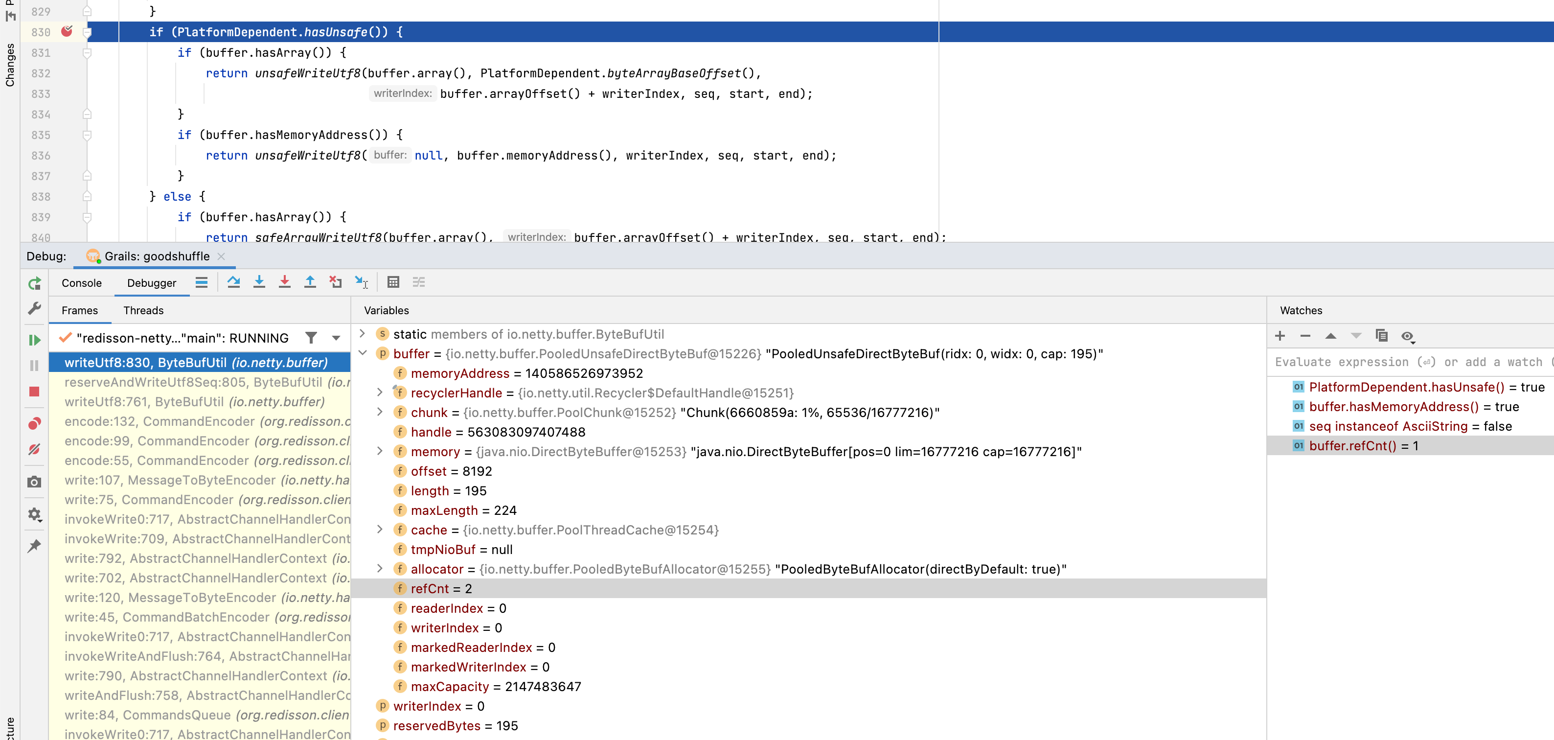 OpenJDK 8-only JVM crash · Issue #12119 · netty/netty · GitHub