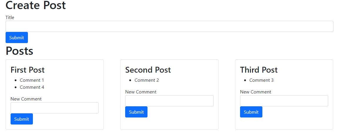 GitHub - kaiyitan/mini-microservices-app-template: A simple template on how to build ...