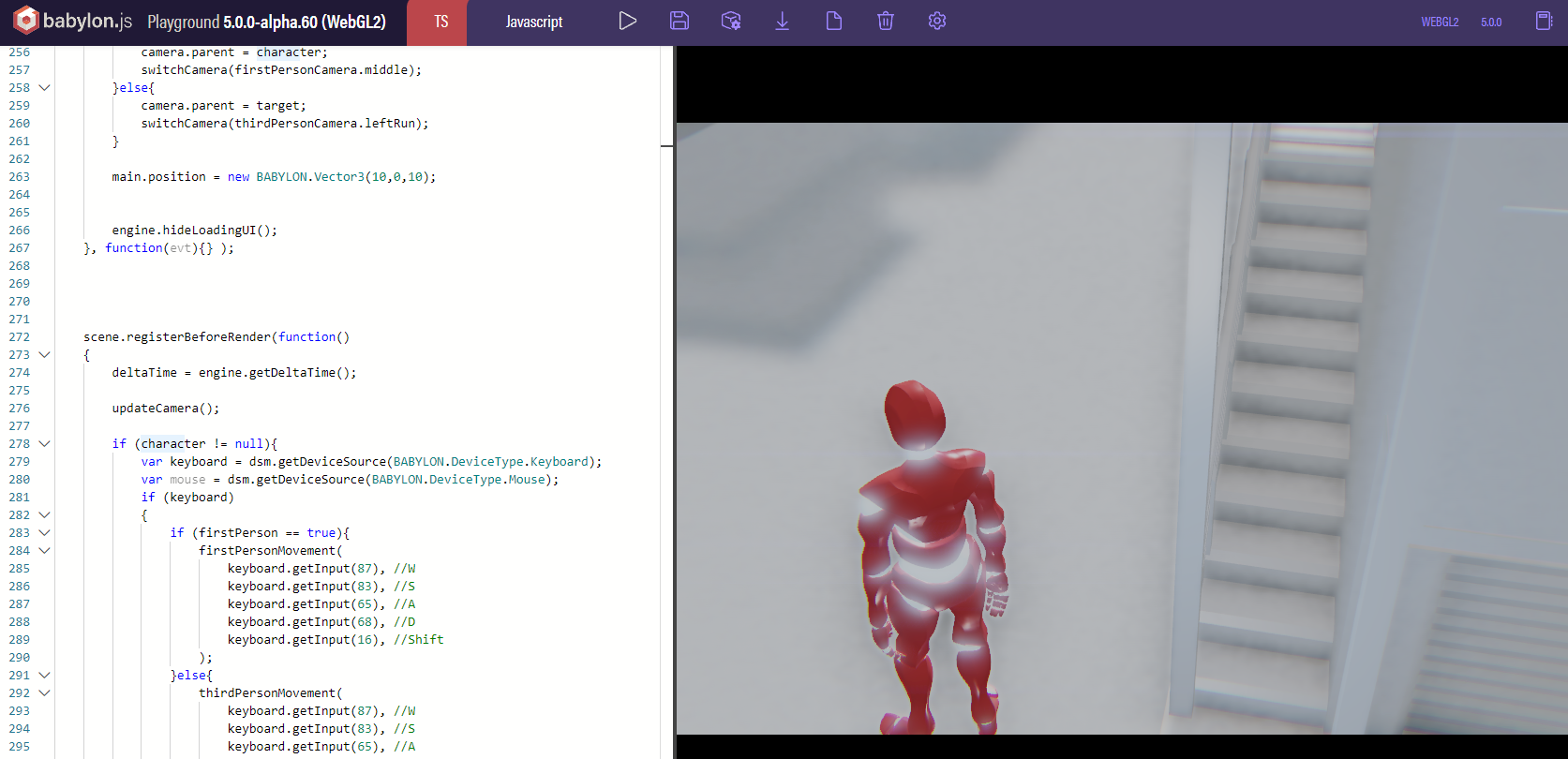 Issue with third person example gravity · Issue #1 · TheNosiriN/Babylon-Assets · GitHub
