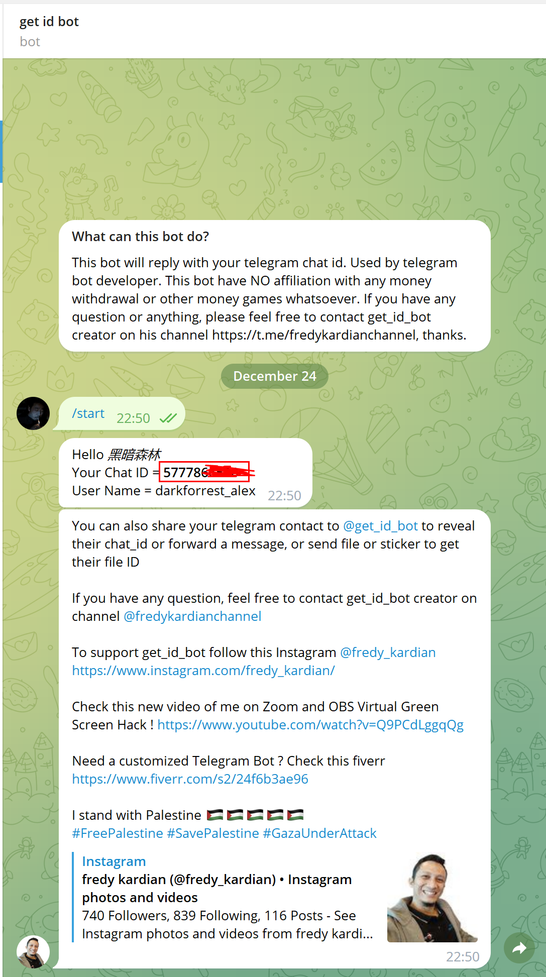 GitHub - Alexzhuangyao/telegram_bot: 电报机器人