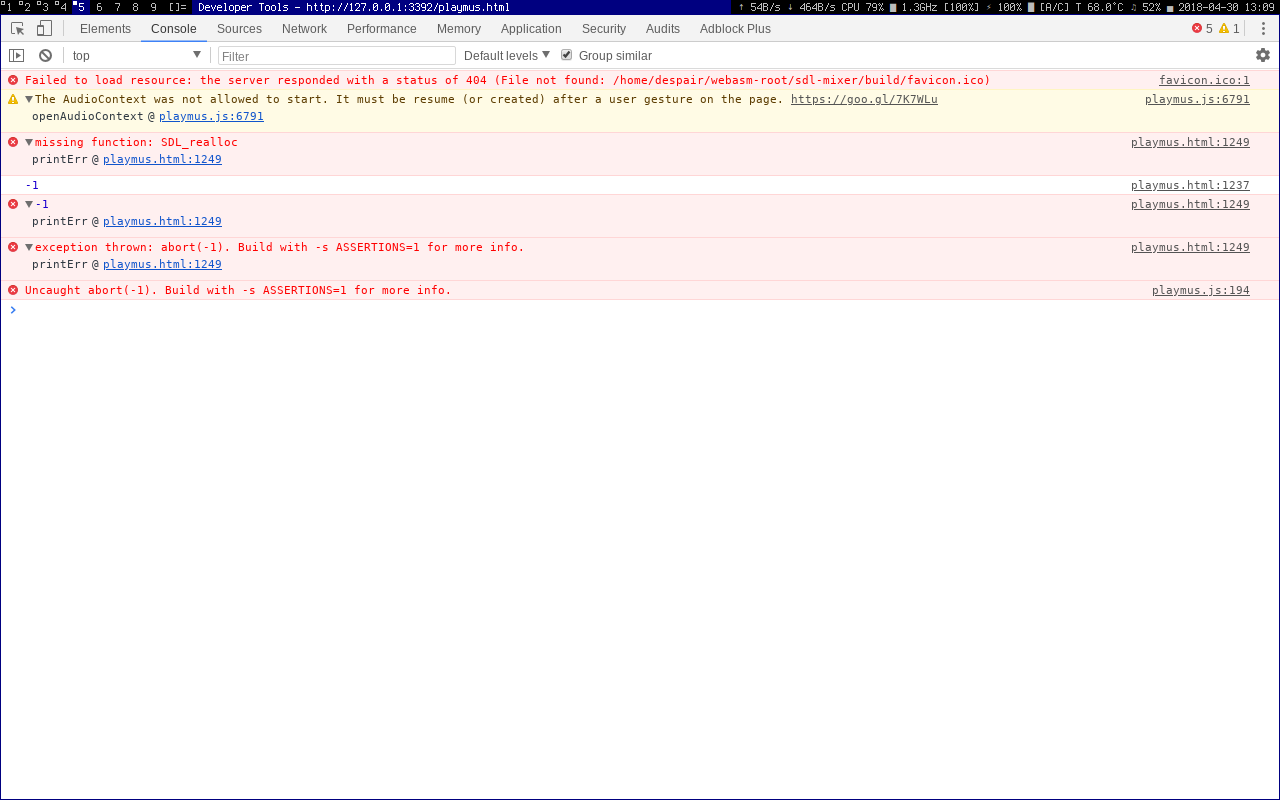 Unresolved Externals While Building Custom Sdl Mixer · Issue 6487 · Emscripten Core Emscripten