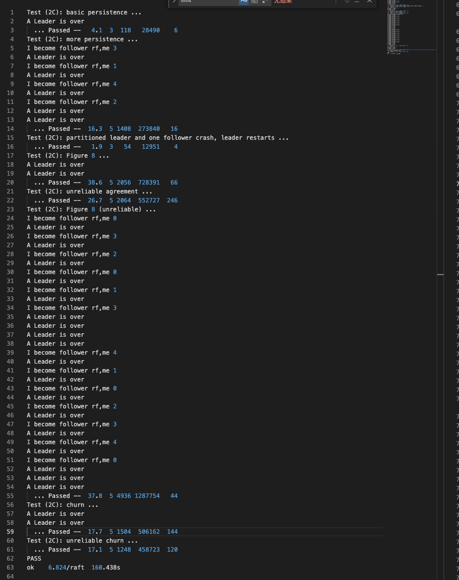 GitHub - yanjianyu-nwpu/6.824-raft: 6.824 raft 2A/B/C