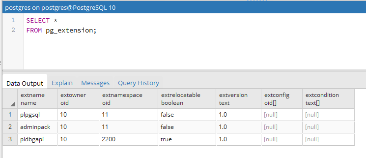 Debugging in dbeaver 5.0.2 and PostgreSQL 10.2 · Issue #3355 · dbeaver ...