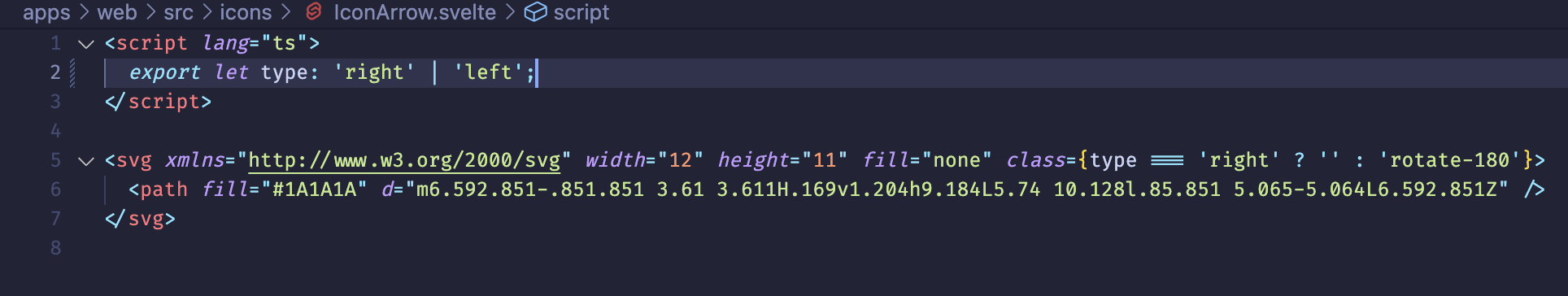 Definition of TS prop breaks formatting without semi · Issue #1995 · sveltejs/language-tools ...