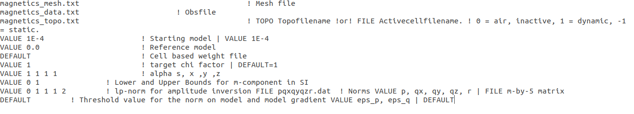 Reading all modeling parameters at once using 'MagneticsDriver_Inv' · Issue #930 · simpeg/simpeg ...