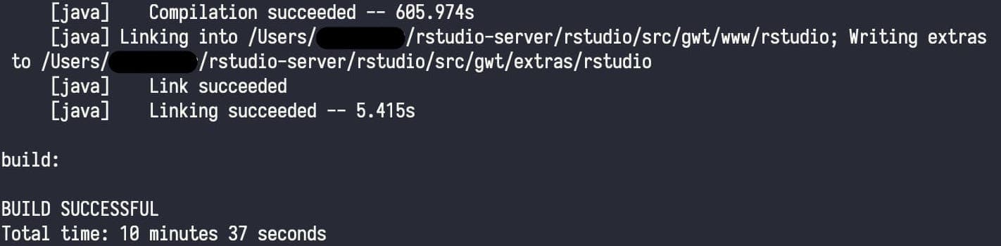 GWT code won't build after using dependency scripts and brew upgrade · Issue #9463 · rstudio ...