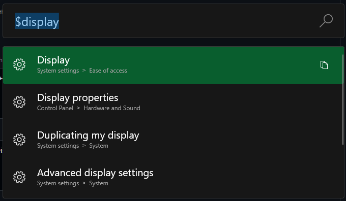 PowerToys Run: $display not showing System Settings > Display · Issue ...