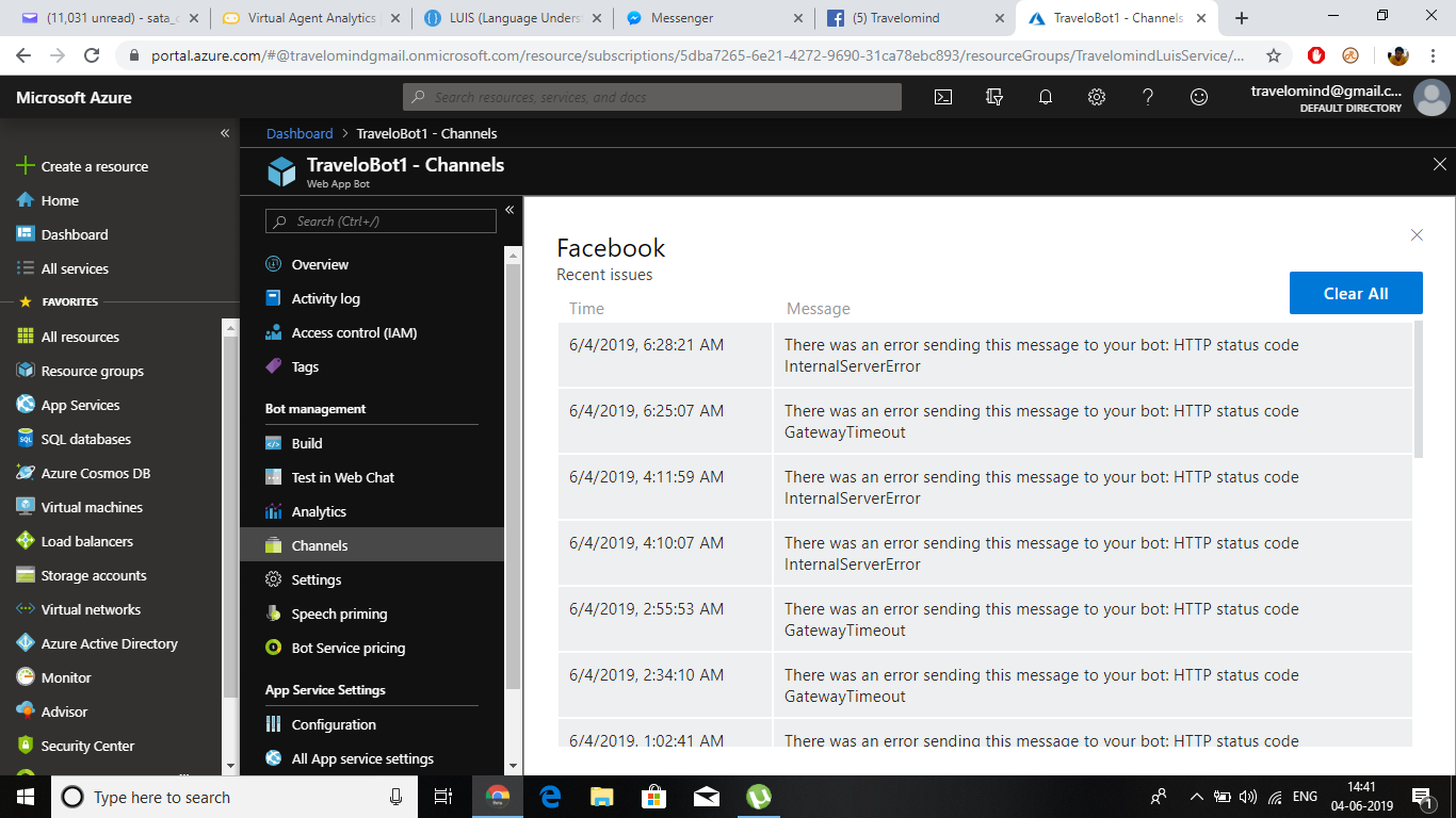 .NET Bot deployed on Facebook doesn't resume for returning Users ...