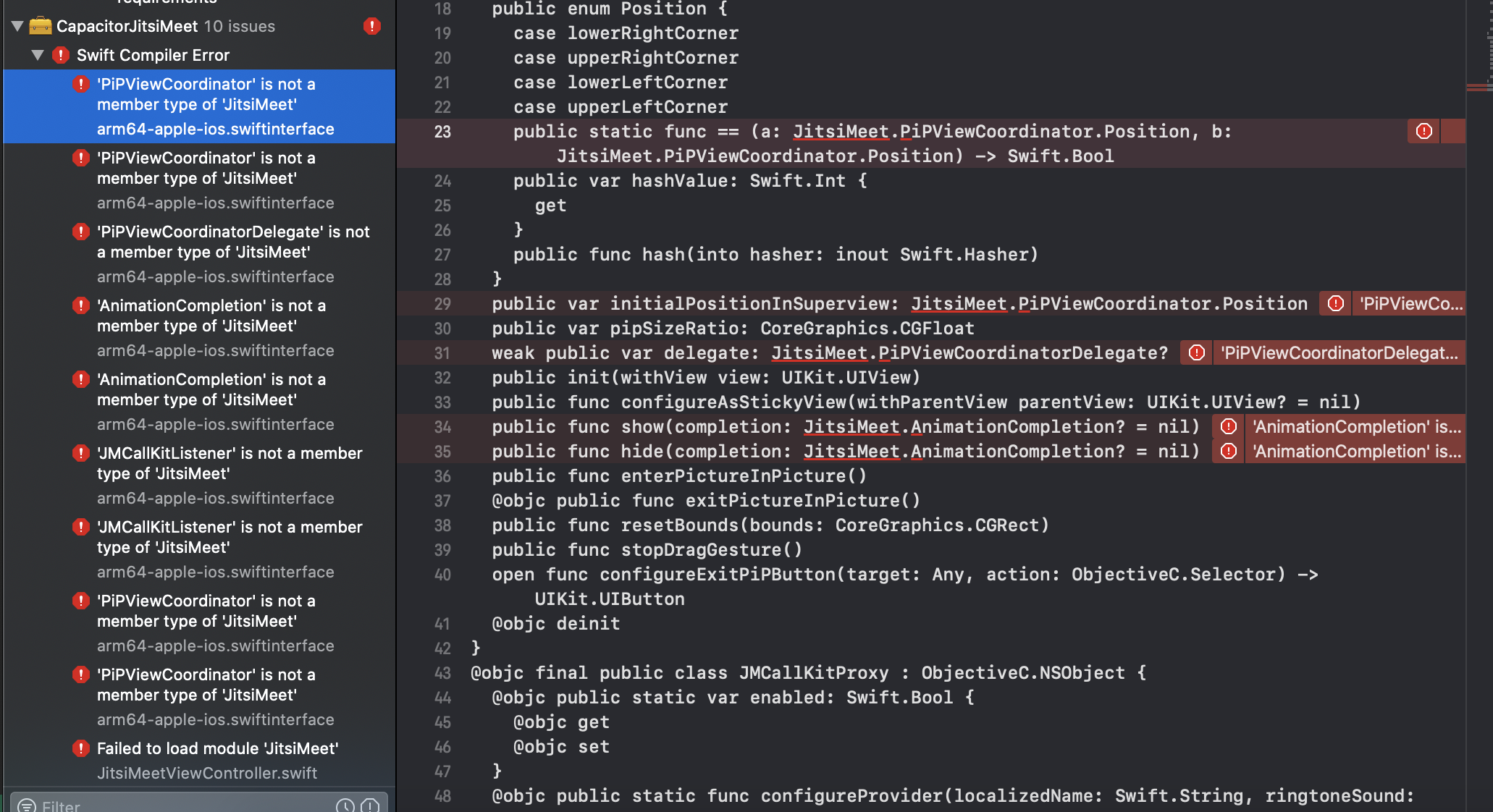 undefined is not an object on iOS · Issue #3 · calvinckho/capacitor-jitsi-meet · GitHub
