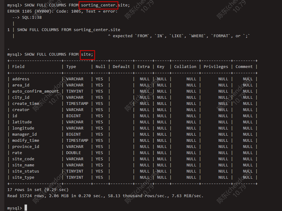 bug: show columns has a bug · Issue #11090 · databendlabs/databend · GitHub