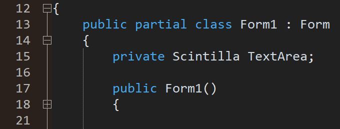 Code Folding (BUG) · Issue #417 · jacobslusser/ScintillaNET · GitHub