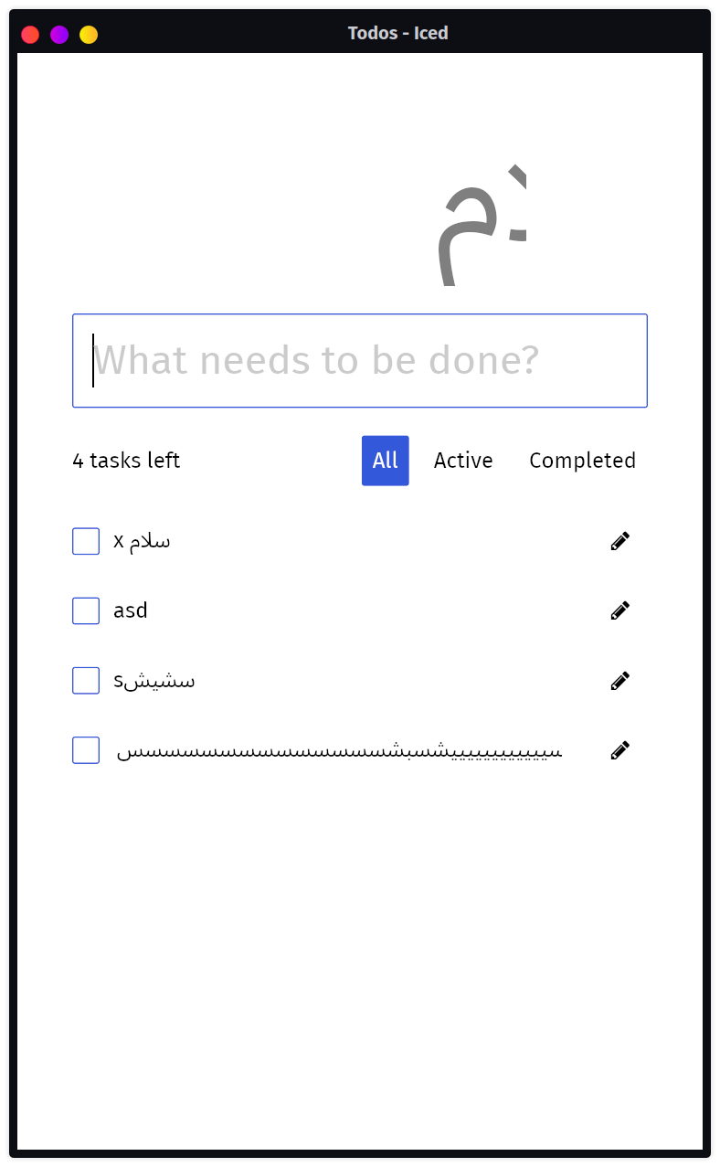RTL text requiring latin to be displayed in inputs · Issue #2102 · iced-rs/iced · GitHub