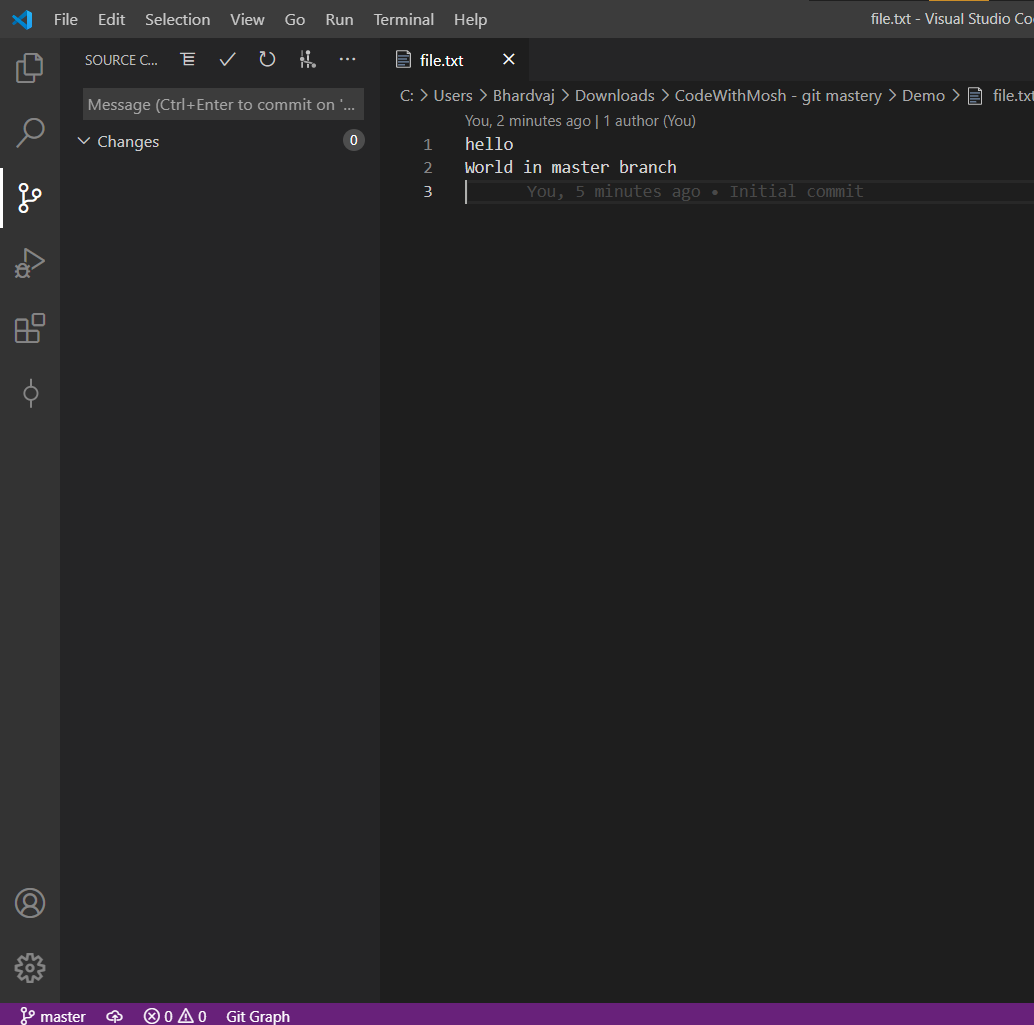 Git merge conflict not detecting · Issue #114397 · microsoft/vscode · GitHub