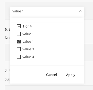 [Dropdown] Switch Apply and Cancel buttons order · Issue #896 · lumada-design/hv-uikit-react ...