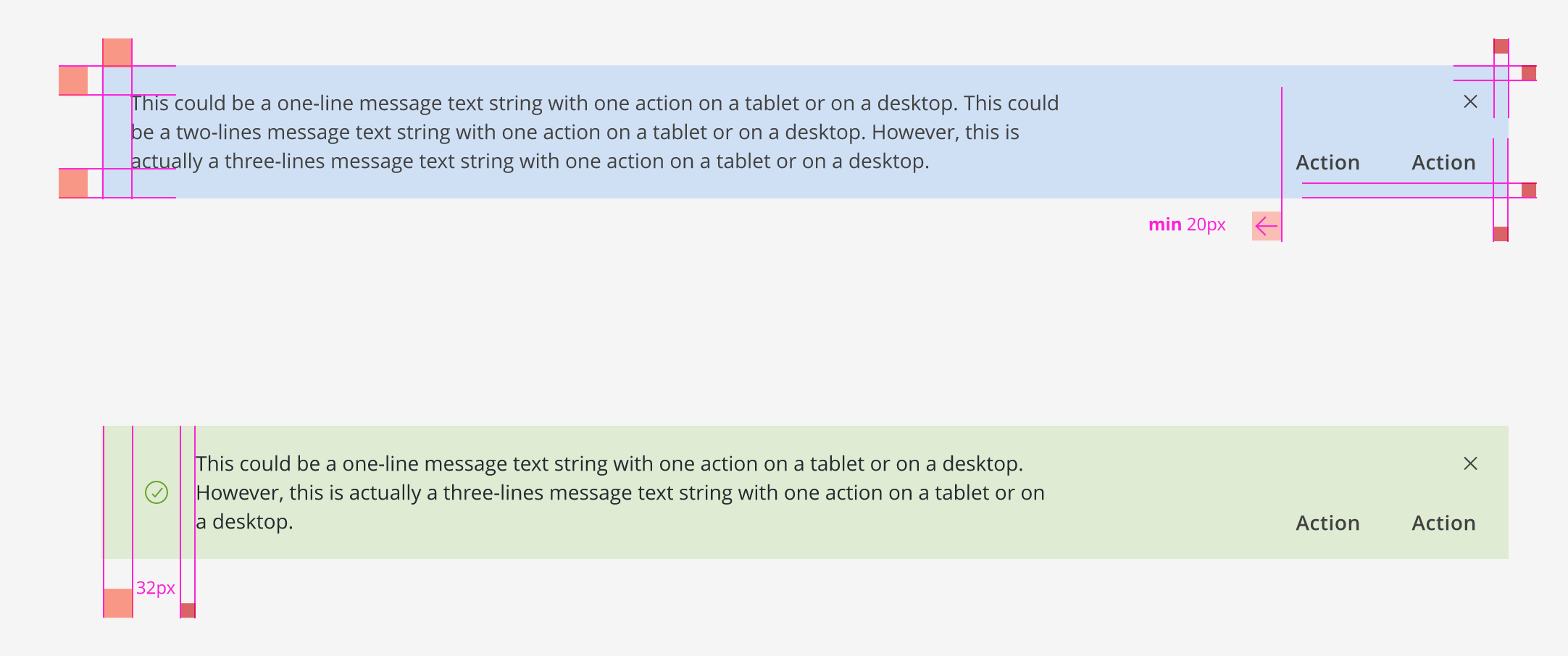[Notifications-Banner] Fix spacing between icon and text in Banner pattern · Issue #903 · lumada ...