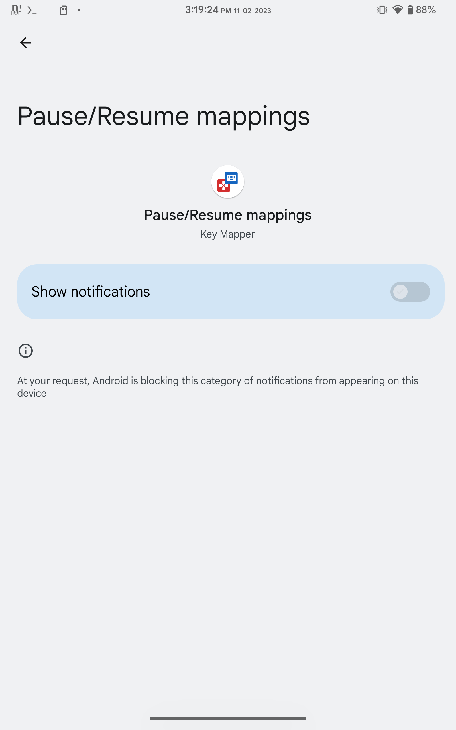 Can T Activate Notifications · Issue 1185 · Keymapperorg Keymapper · Github