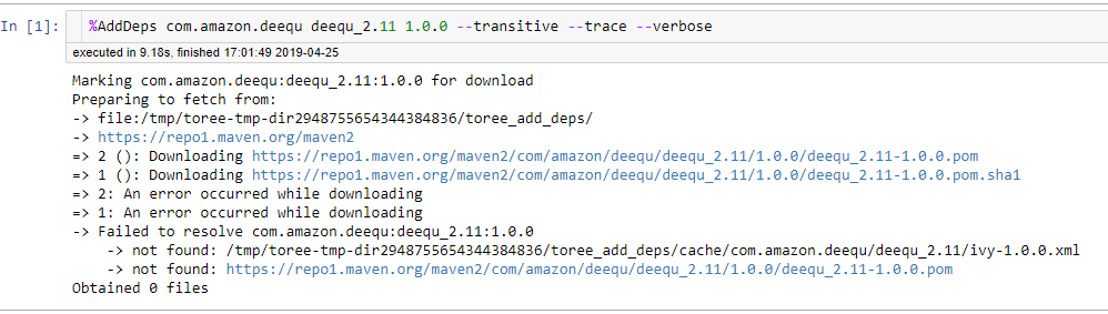 help: Compile Error libraryDependencies · Issue #99 · awslabs/deequ · GitHub