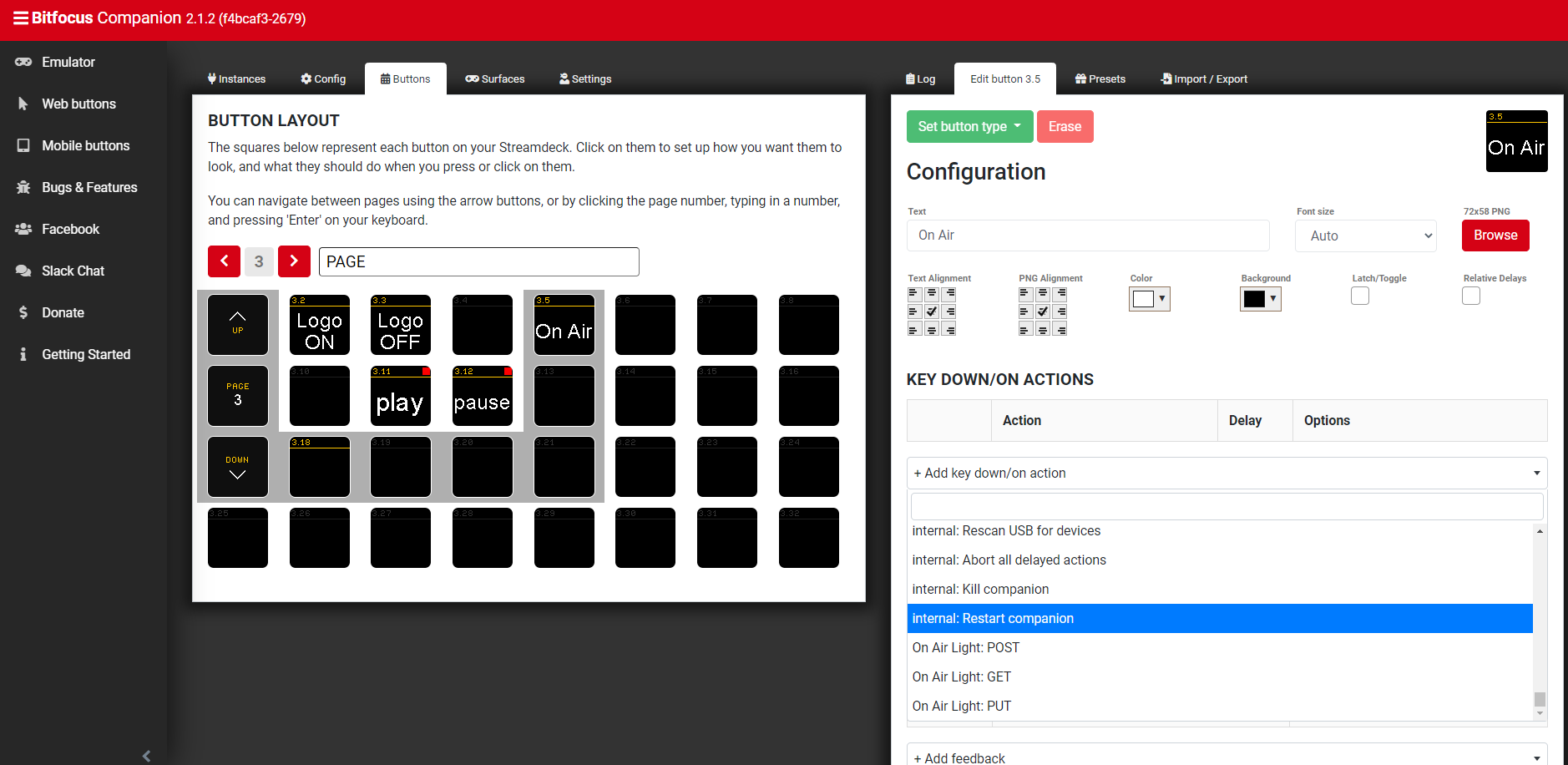 WLED : Aircookie · Issue #335 · bitfocus/companion-module-requests · GitHub
