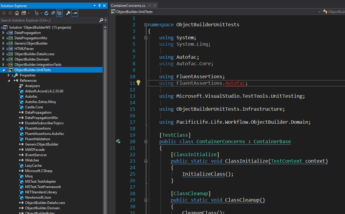 Container.Should().Have() Is not found. · Issue #24 · fluentassertions/fluentassertions.autofac ...