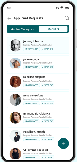 Implement Mentor Applicant Request Screen · Issue #110 · ALCOpenSource/alc-MMSystem-admin · GitHub