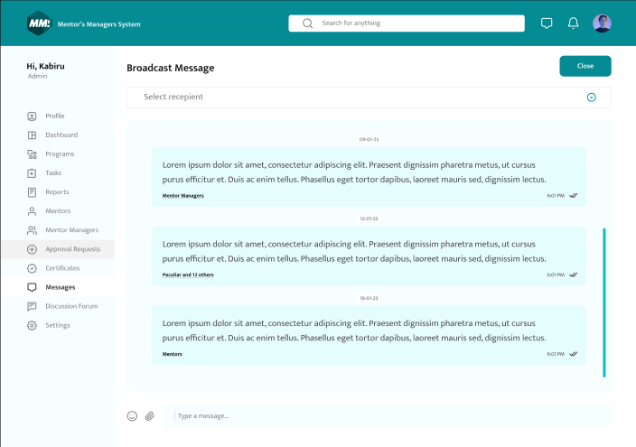Backend BroadCast Screen-Admin-App - Sprint 2 · Issue #131 · ALCOpenSource/Mentor-Management ...
