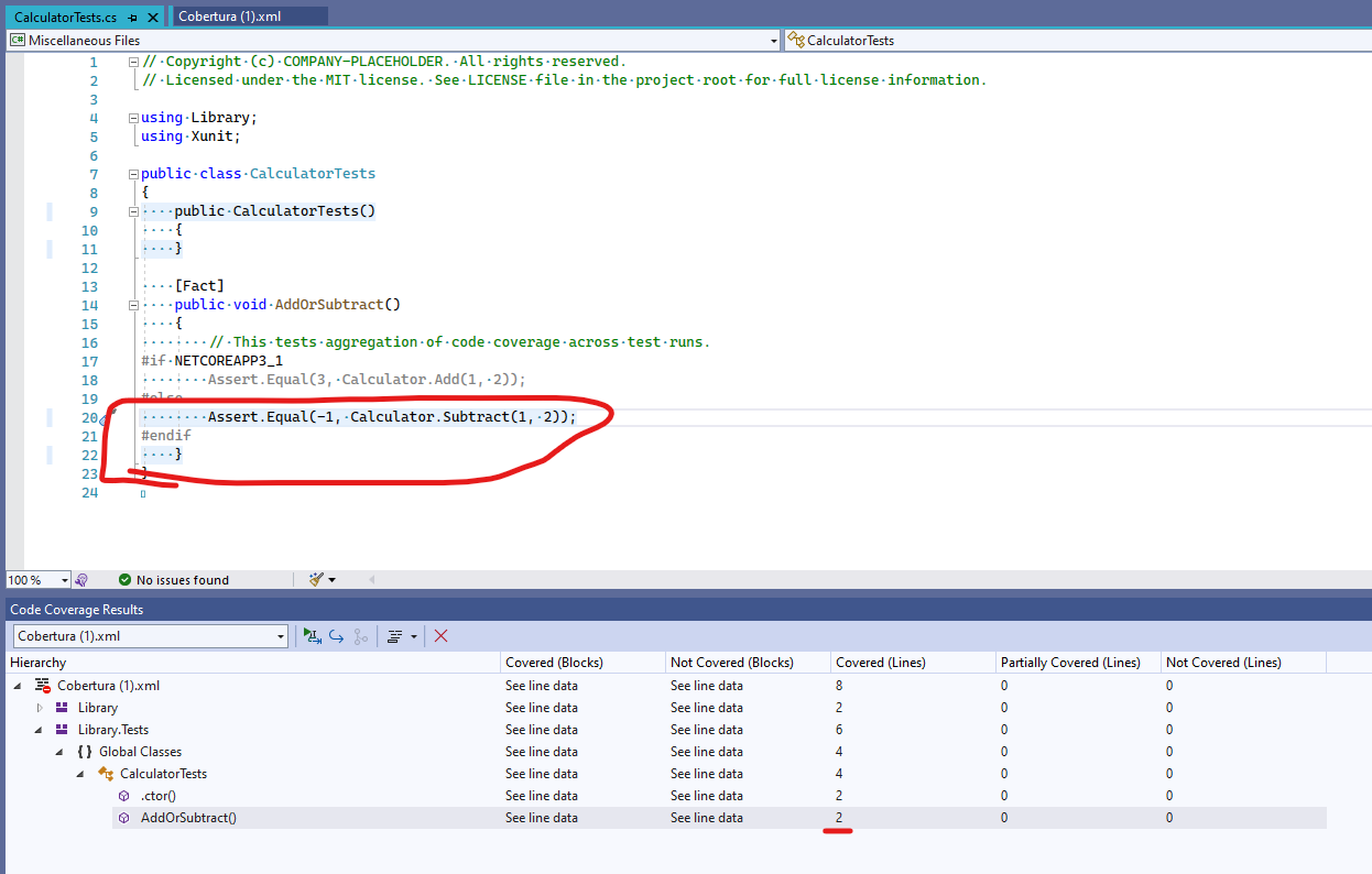 `dotnet-coverage merge` drops covered lines from merged report · Issue ...
