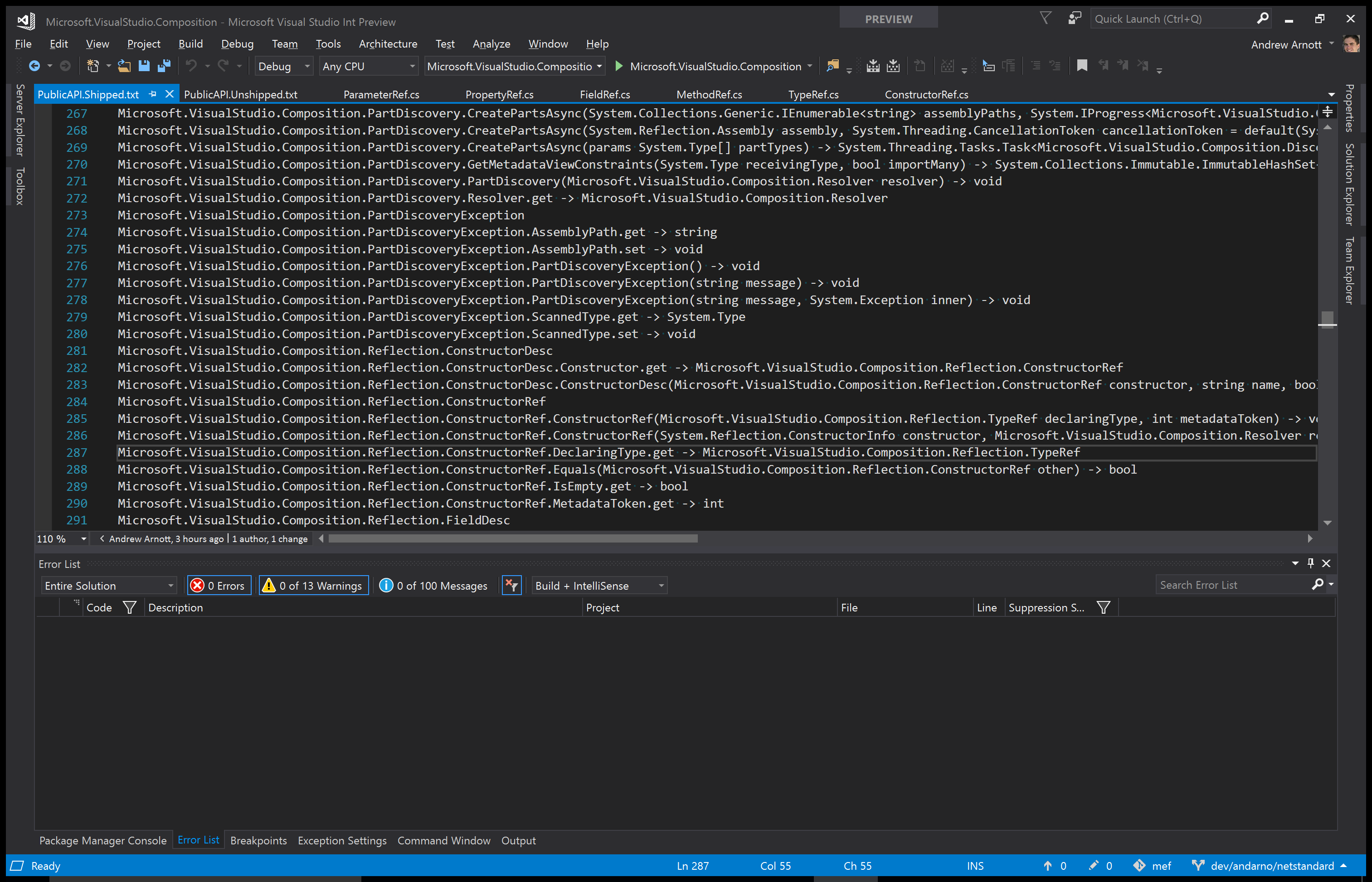 Analyzer-generated warnings disappear from Error List after a few seconds · Issue #20238 ...