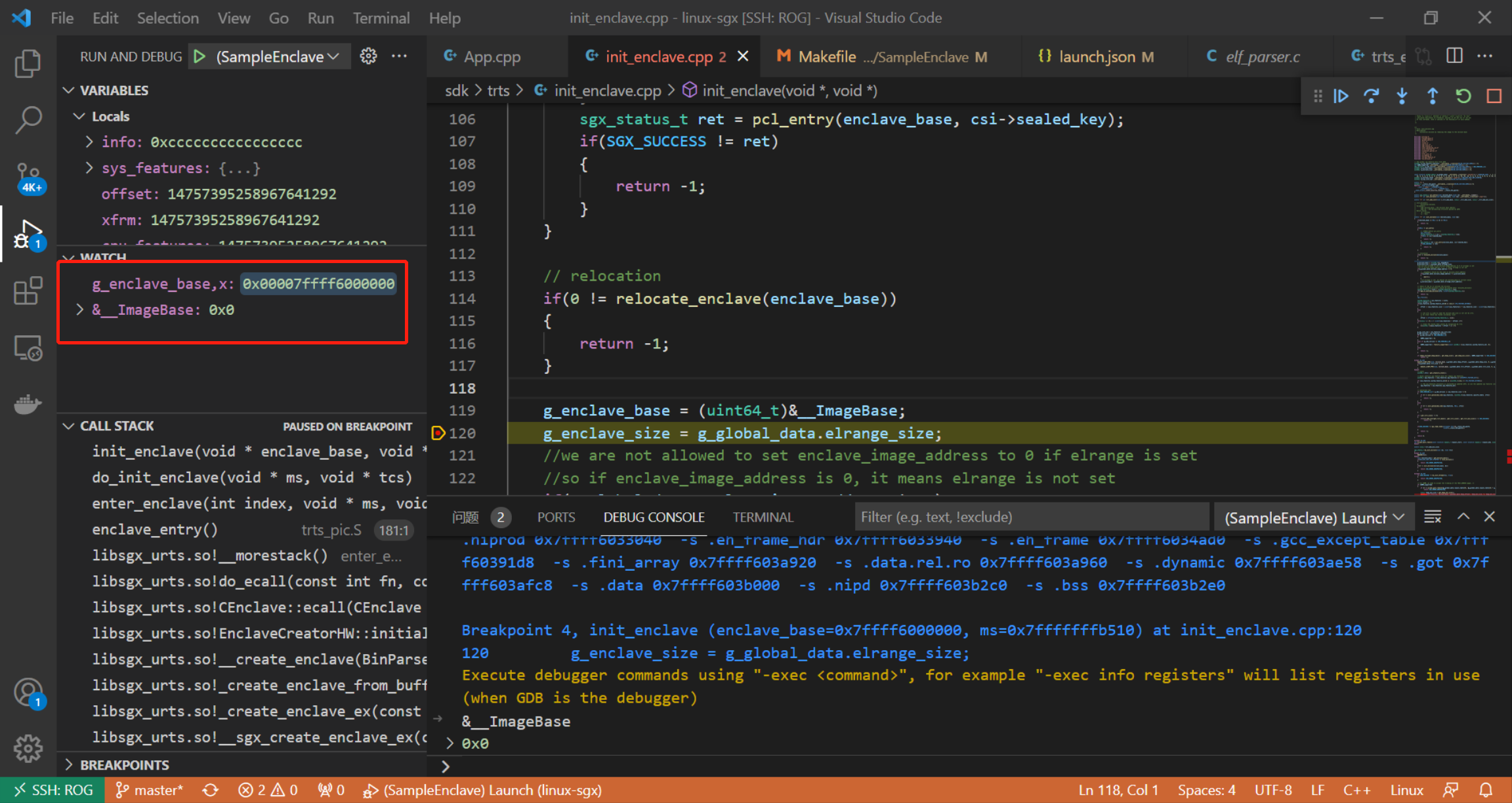 SGX Enclave linked with lld does not work · Issue #777 · intel/linux-sgx · GitHub