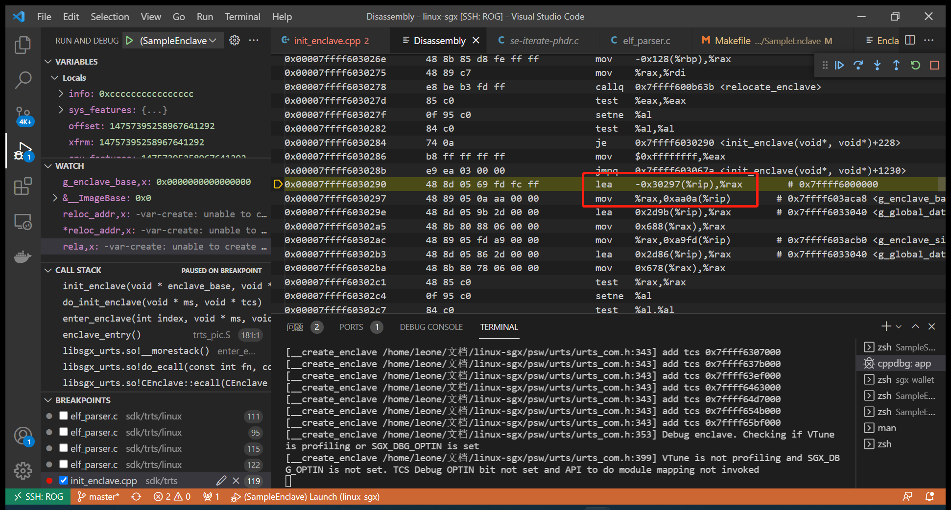 SGX Enclave linked with lld does not work · Issue #777 · intel/linux-sgx · GitHub
